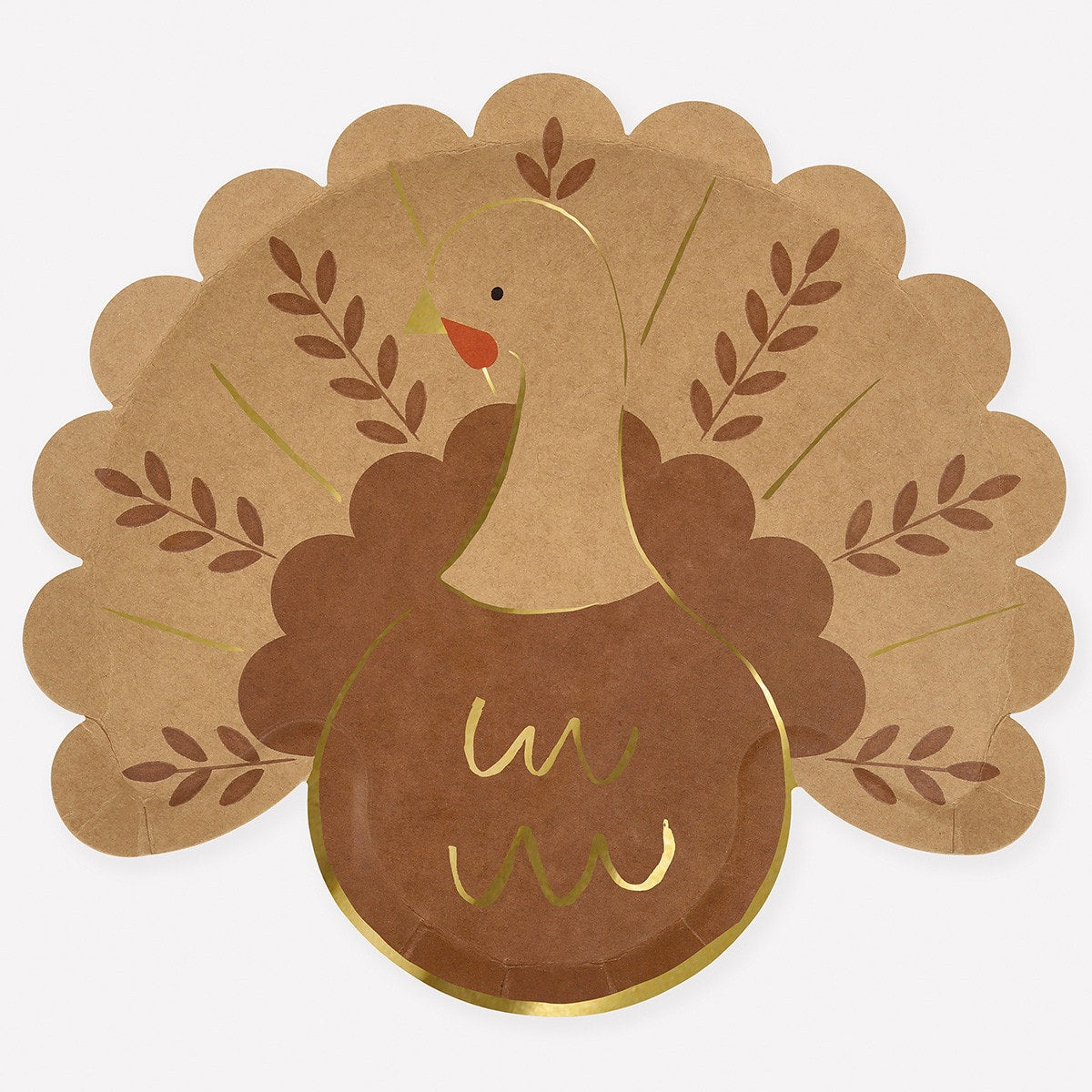 Folk Turkey Plate – Hester & Cook