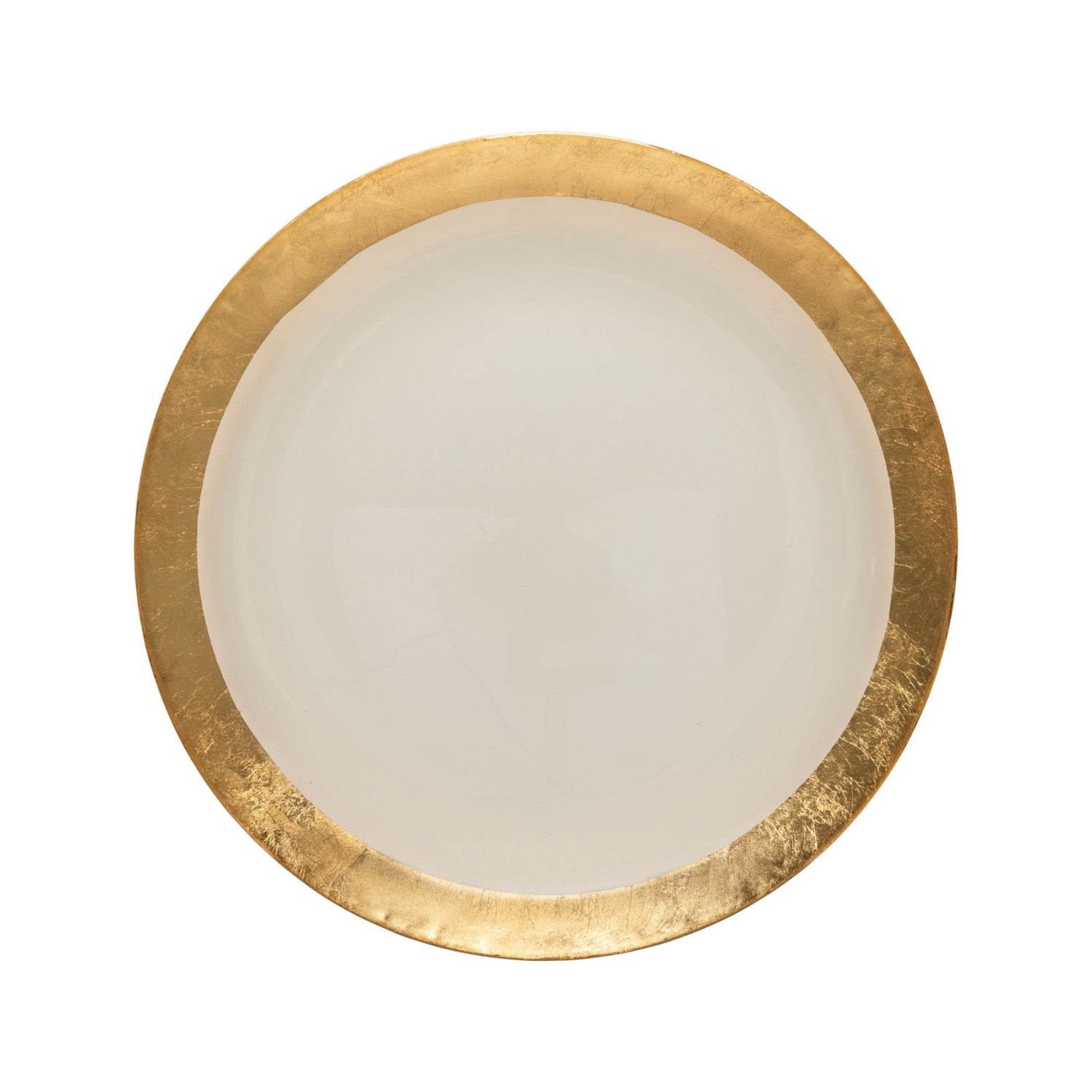 Glass Gold Band Charger Plate – Hester & Cook