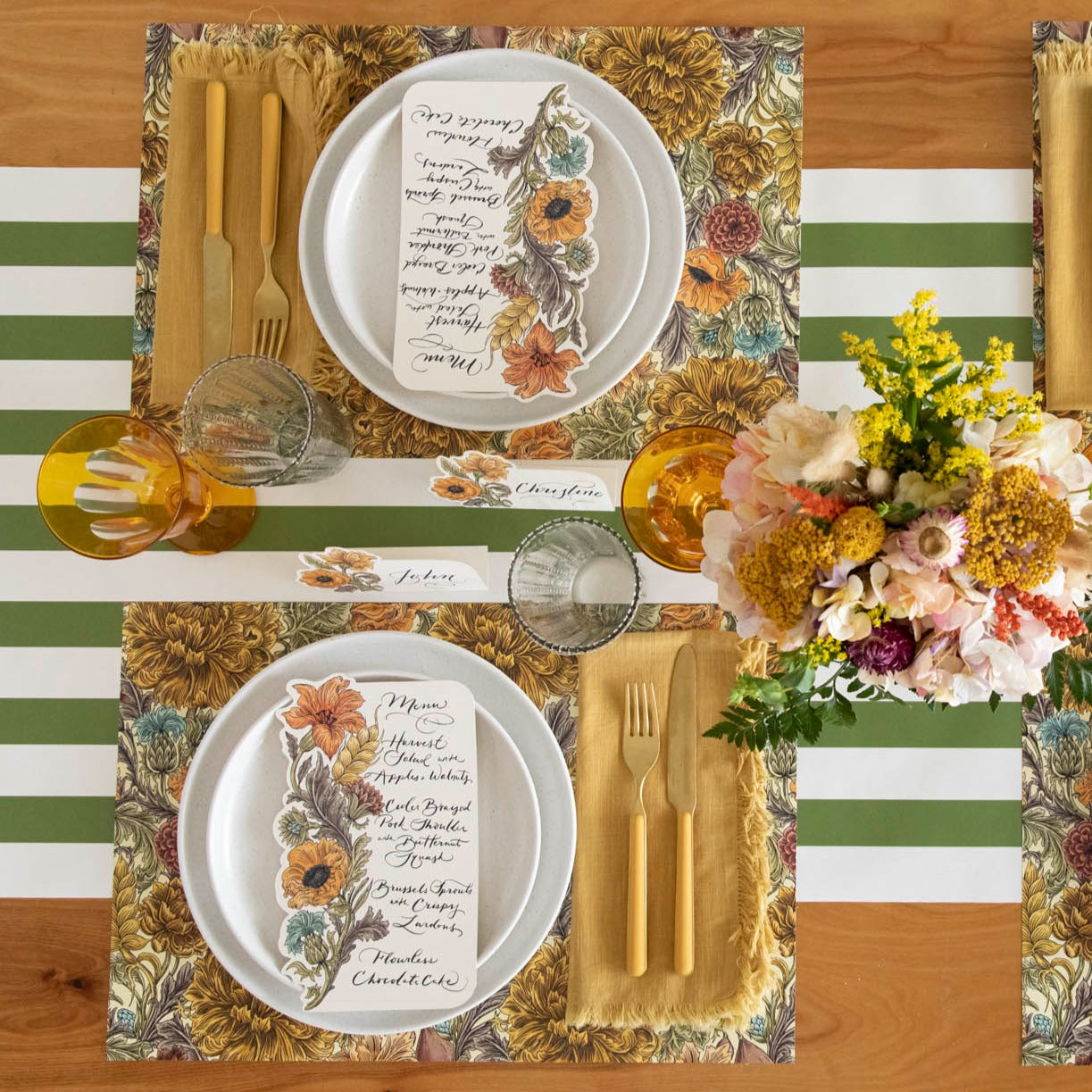 Moss Classic Stripe Runner – Hester & Cook