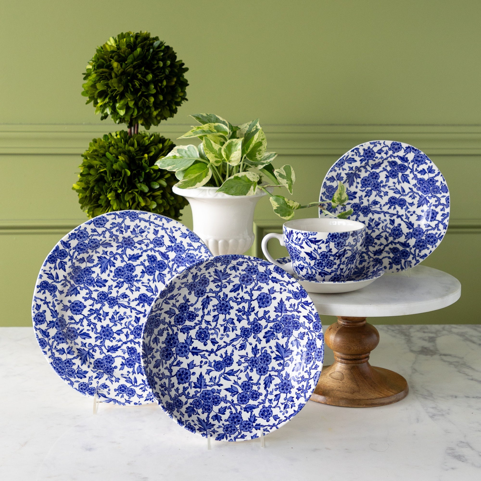 Burleigh Blue Arden Dinnerware – Hester & Cook