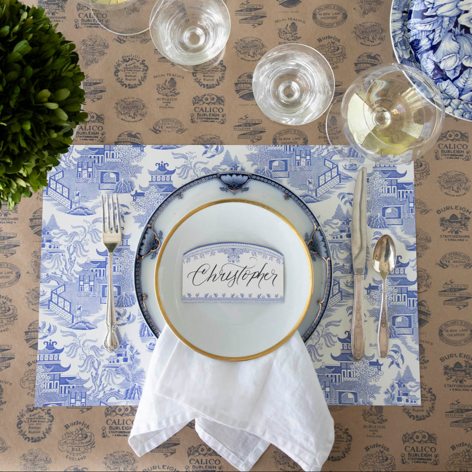 Burleigh Blue Willow Story – Hester & Cook