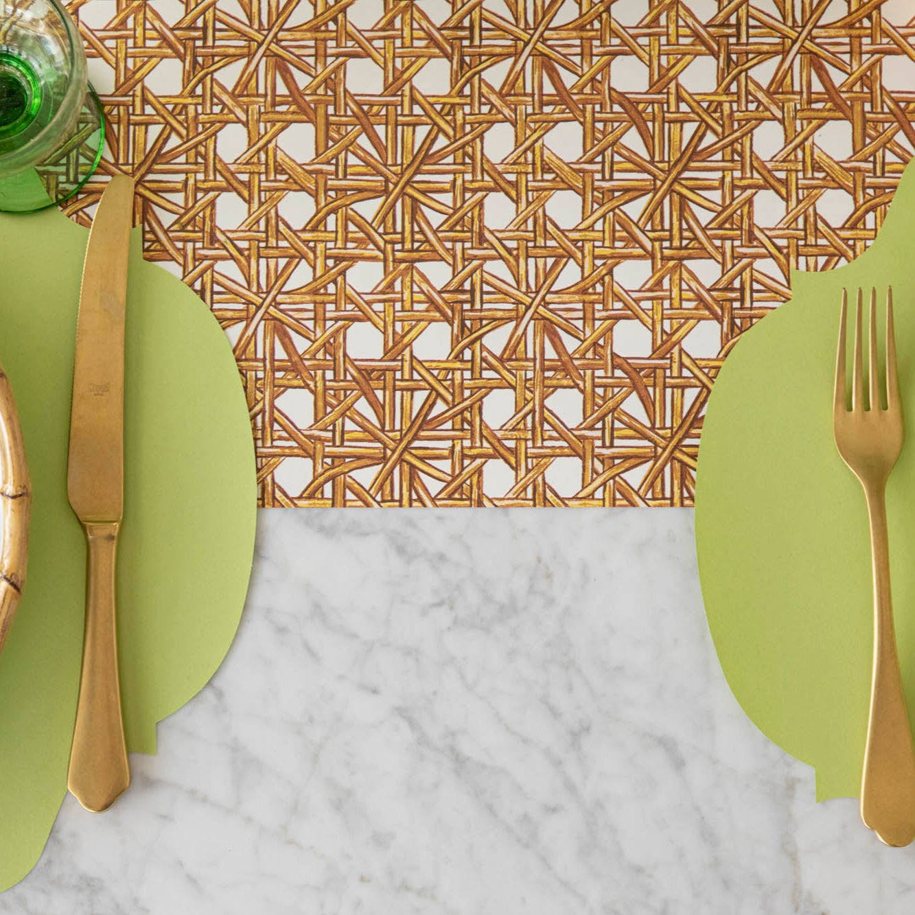 Rattan Weave Runner – Hester & Cook