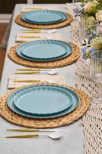 Pleated Pool Eco Plates – Hester & Cook