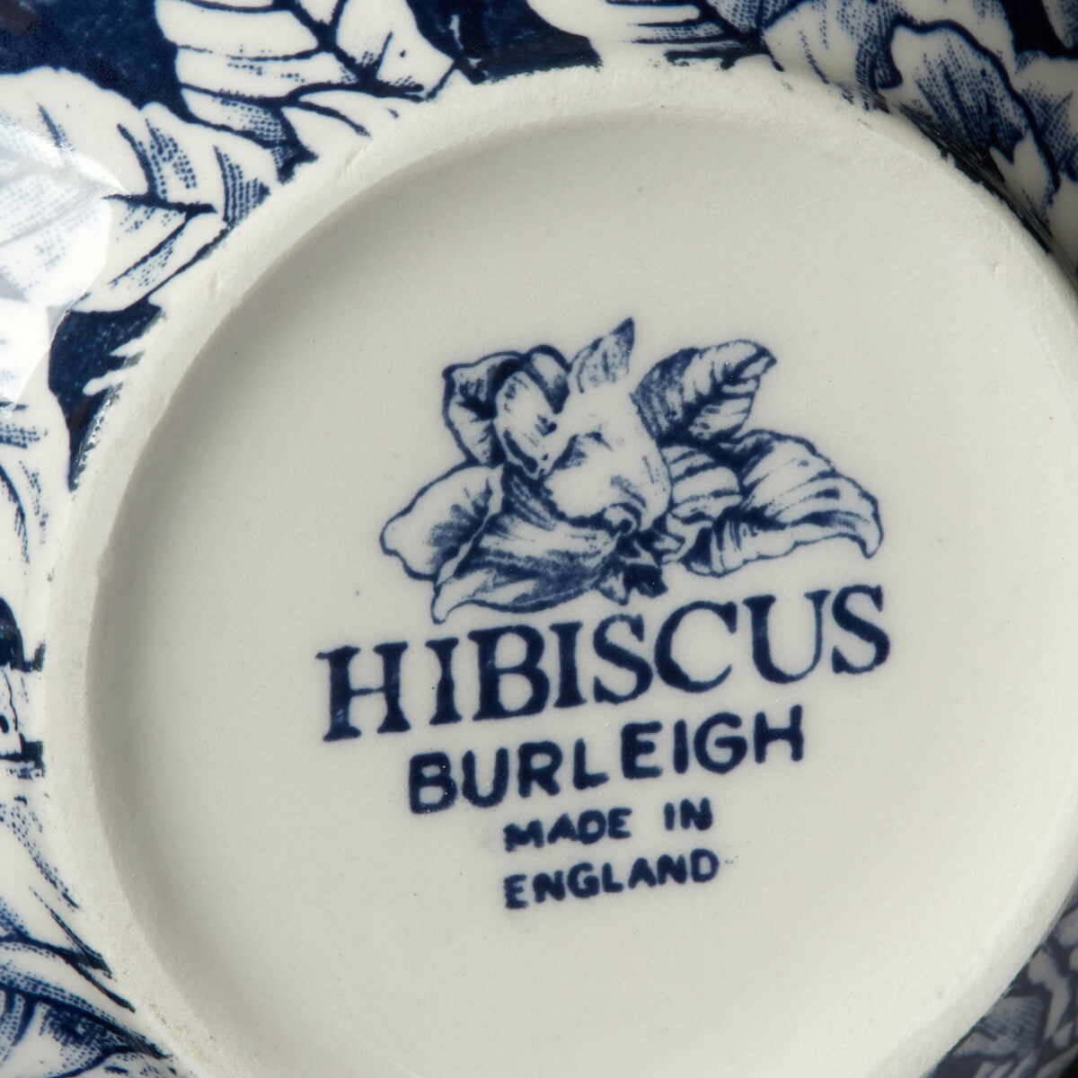 Burleigh Ink Blue Hibiscus Dinnerware – Hester & Cook