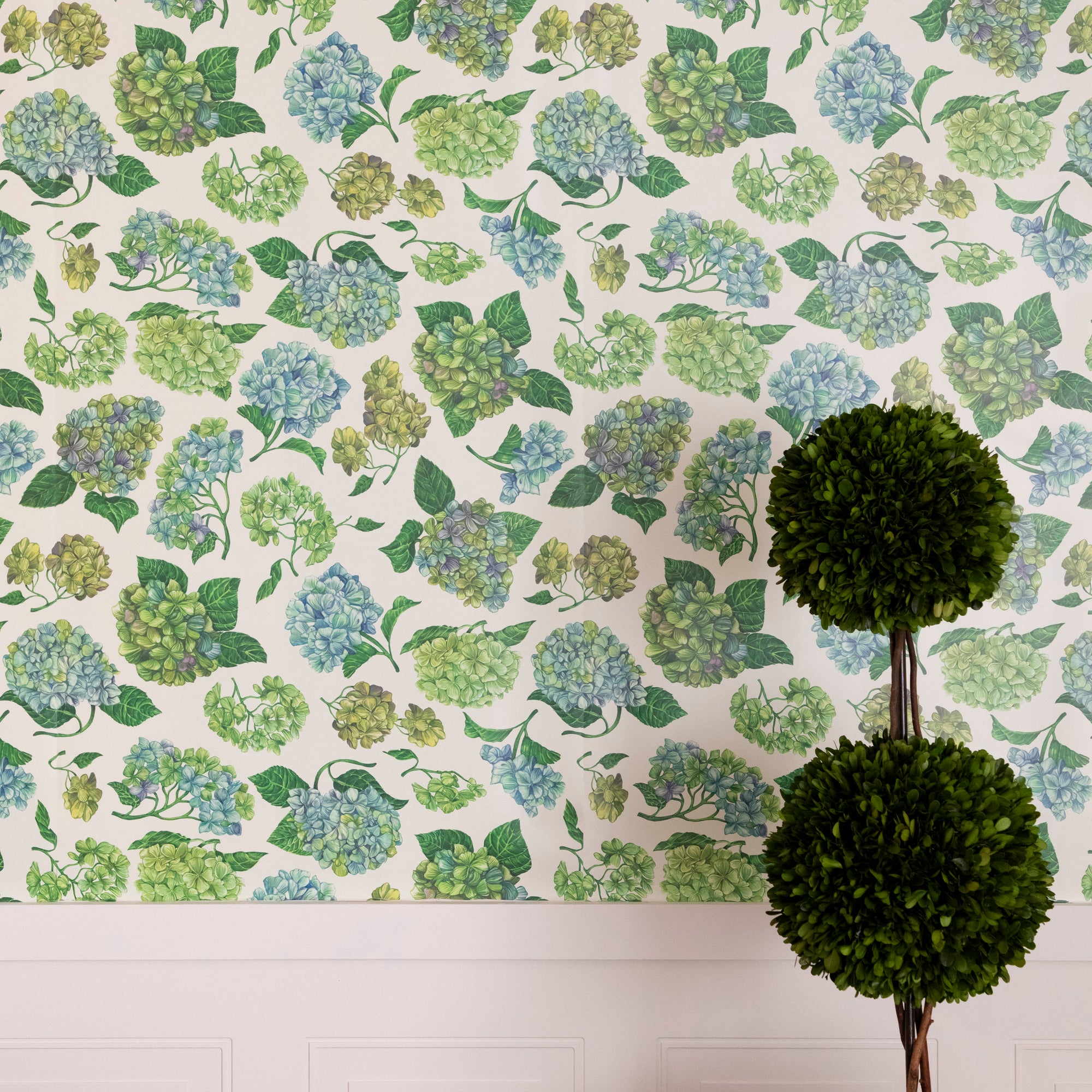 Hydrangea Wallpaper – Hester & Cook