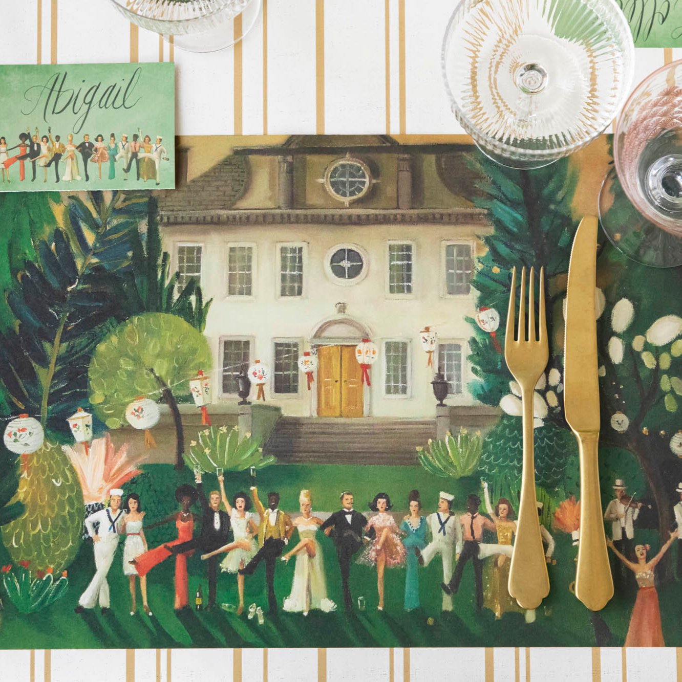 High Kick Placemat – Hester & Cook