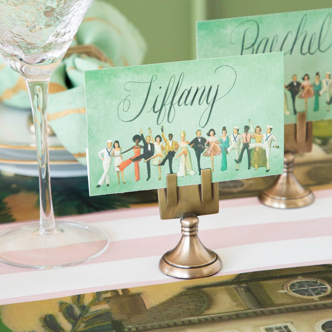 High Kick Place Card – Hester & Cook