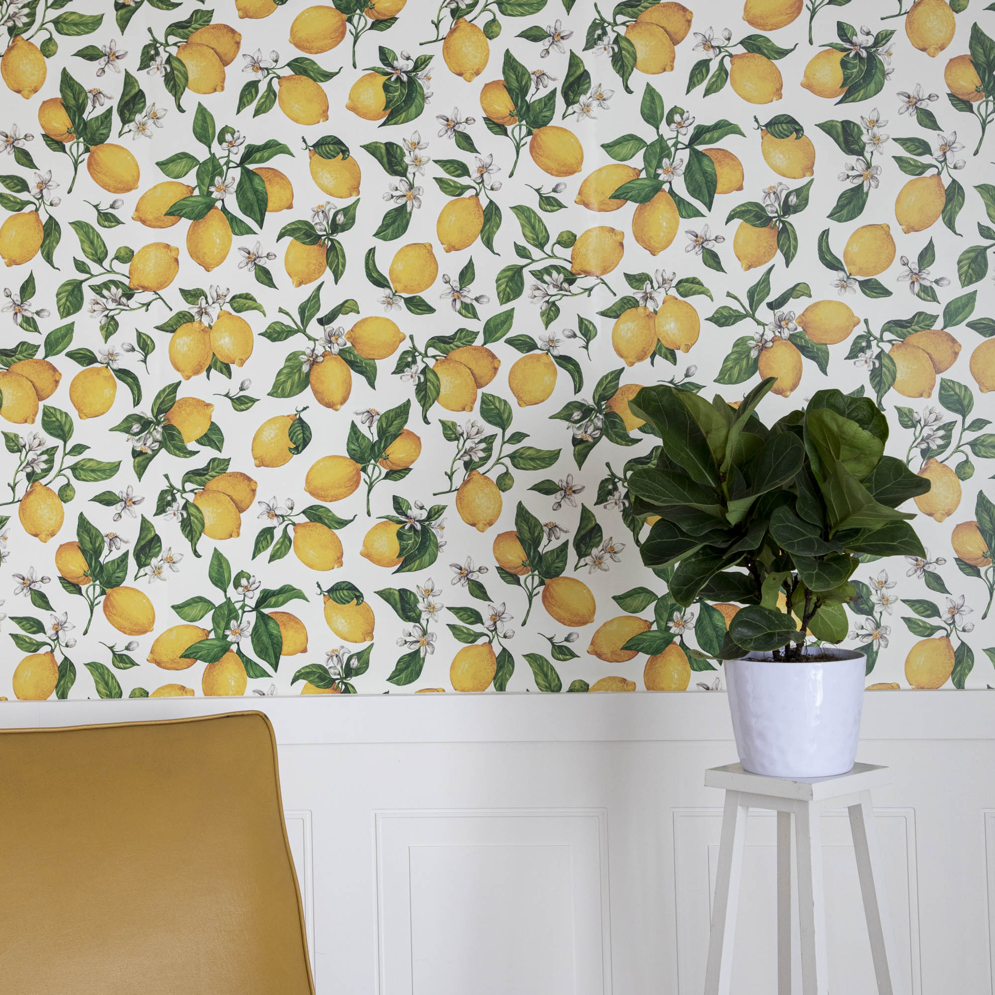 Lemons Wallpaper – Hester & Cook