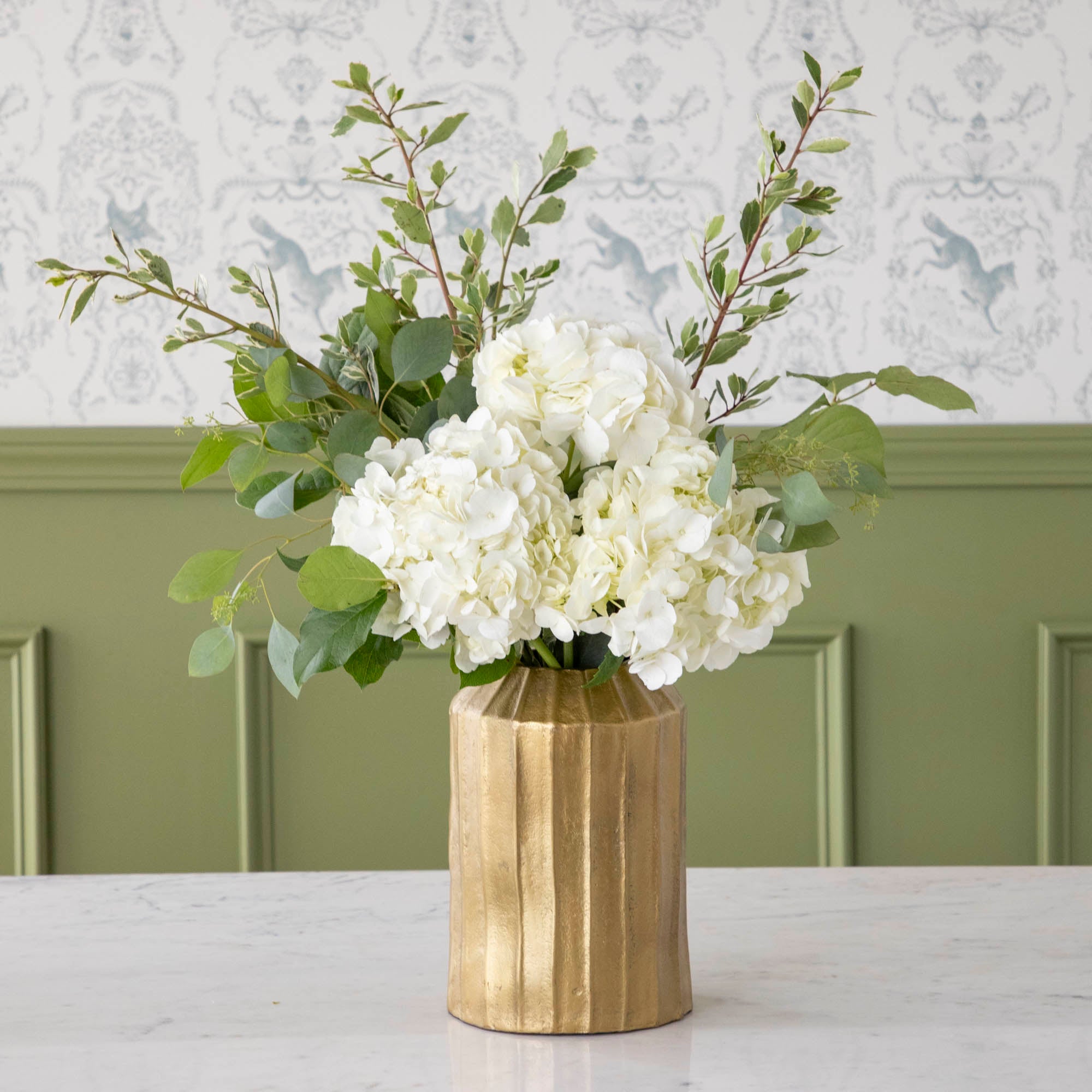 Brass Vases – Hester & Cook