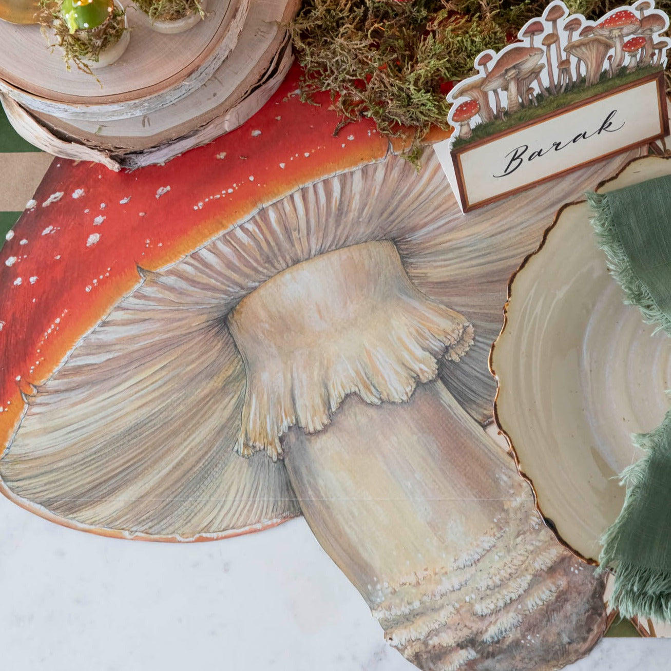 Die-cut Mushroom Placemat – Hester & Cook