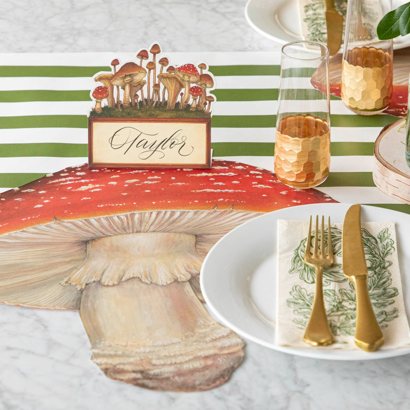 Die-cut Mushroom Placemat – Hester & Cook