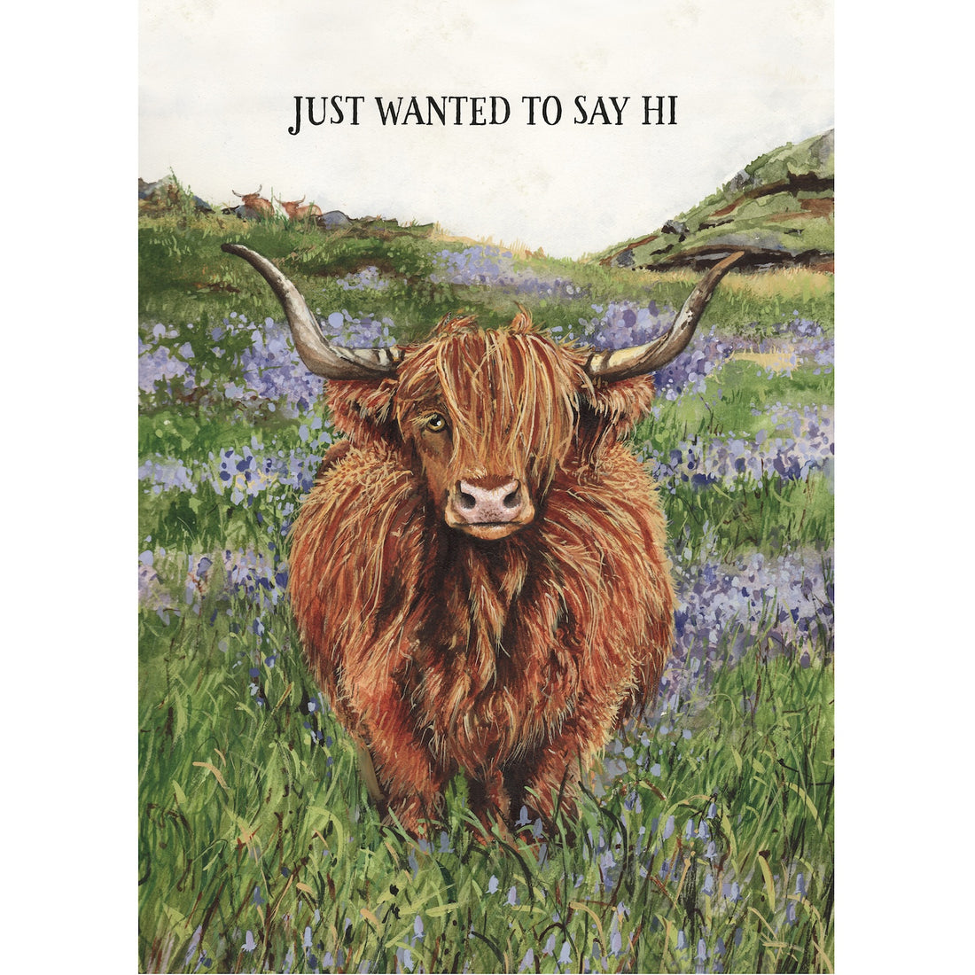 Hi, Highland Cow Card – Hester & Cook