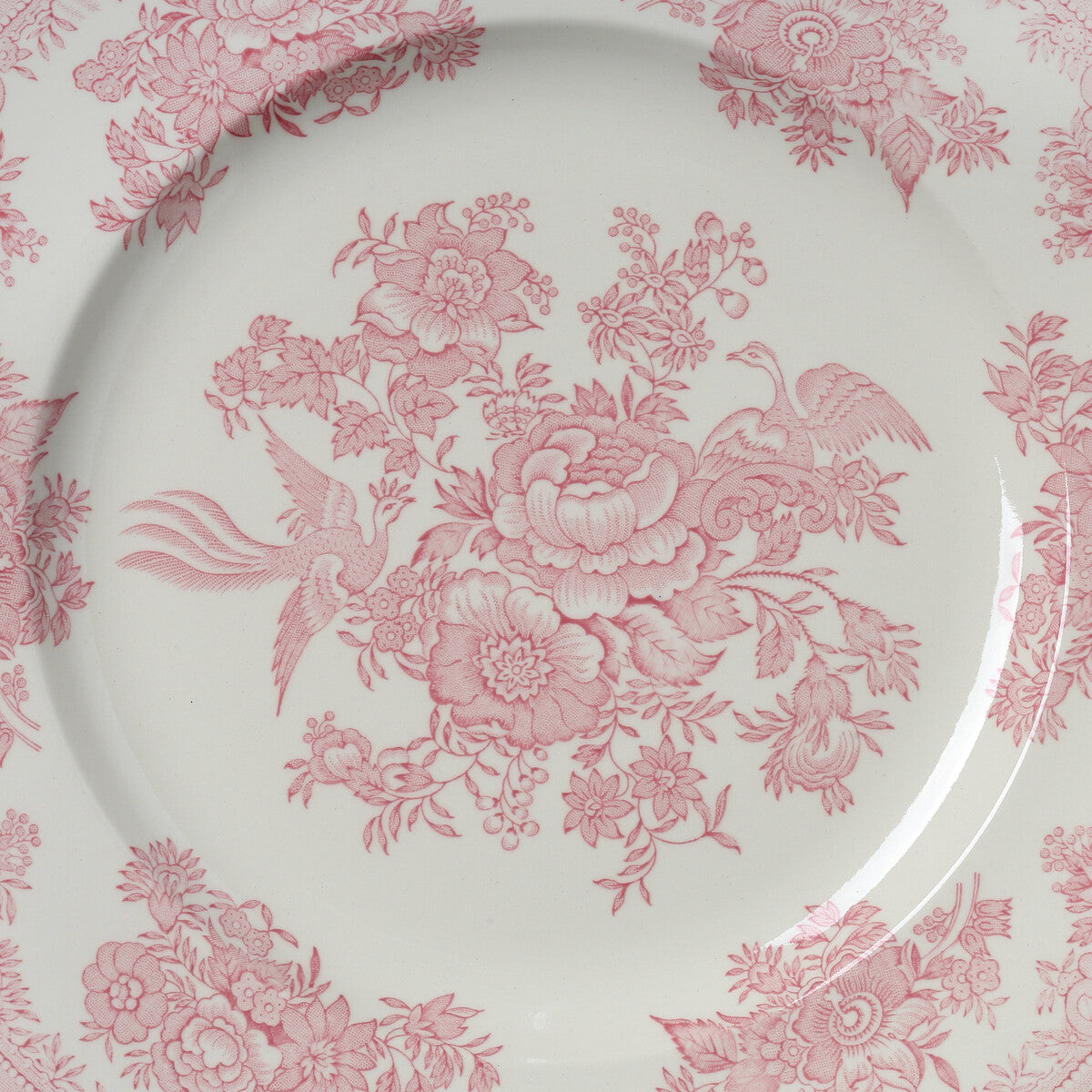 Burleigh Pink Asiatic Pheasants Dinnerware – Hester & Cook