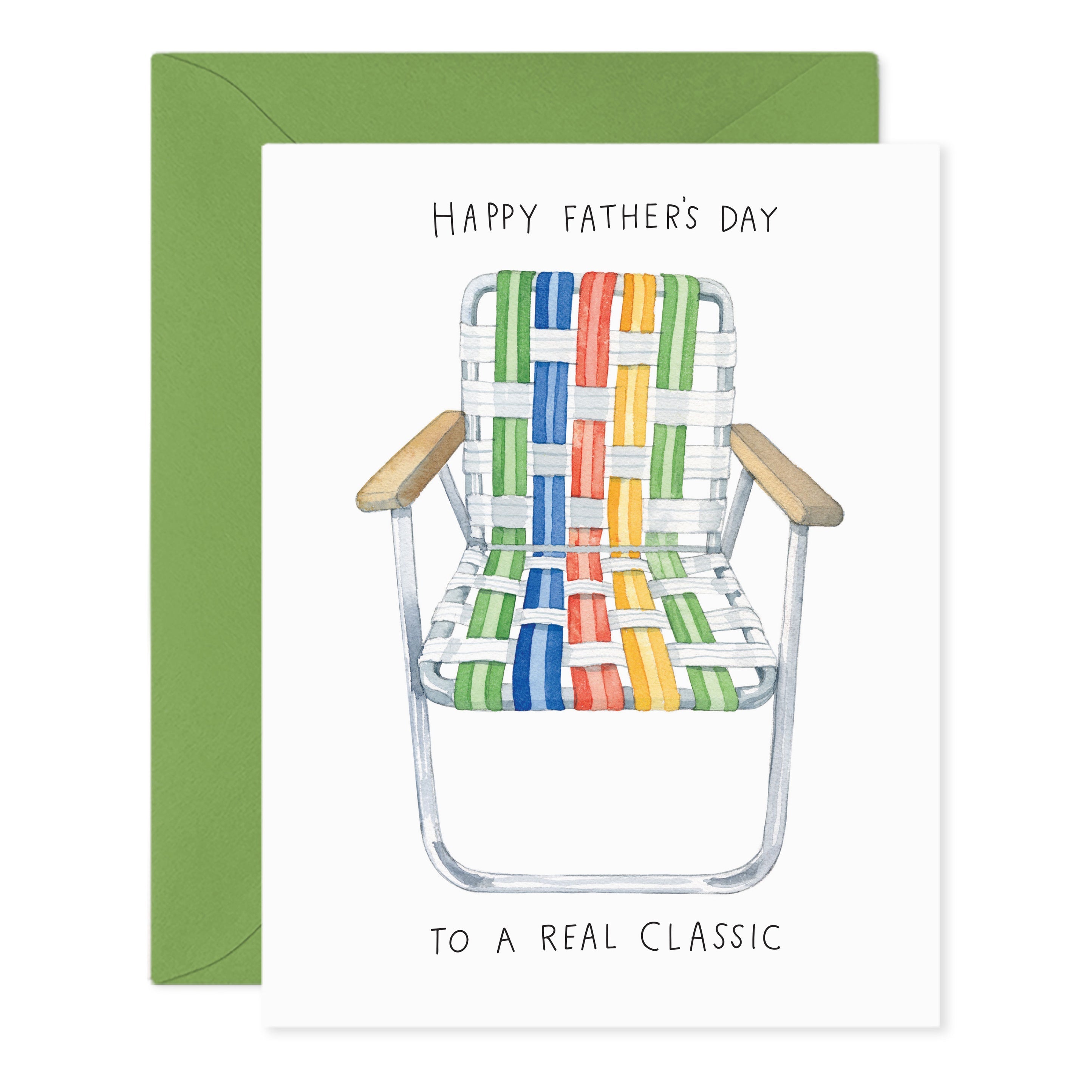 Lawn Chair Father's Day Card – Hester & Cook