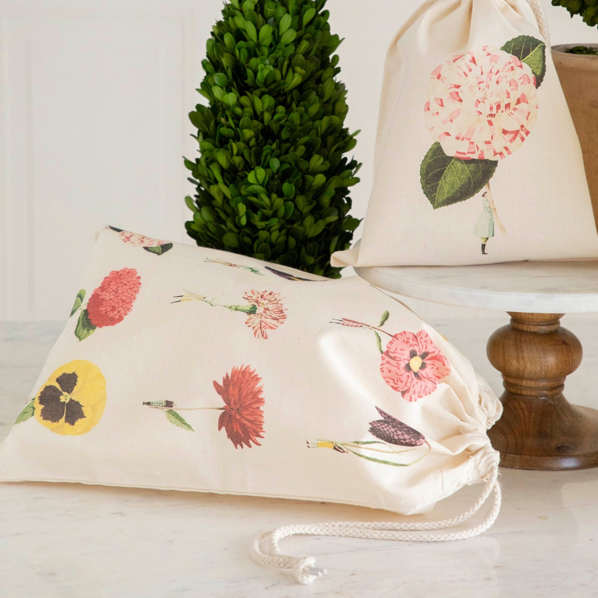 Laura Stoddart Drawstring Bag – Hester & Cook
