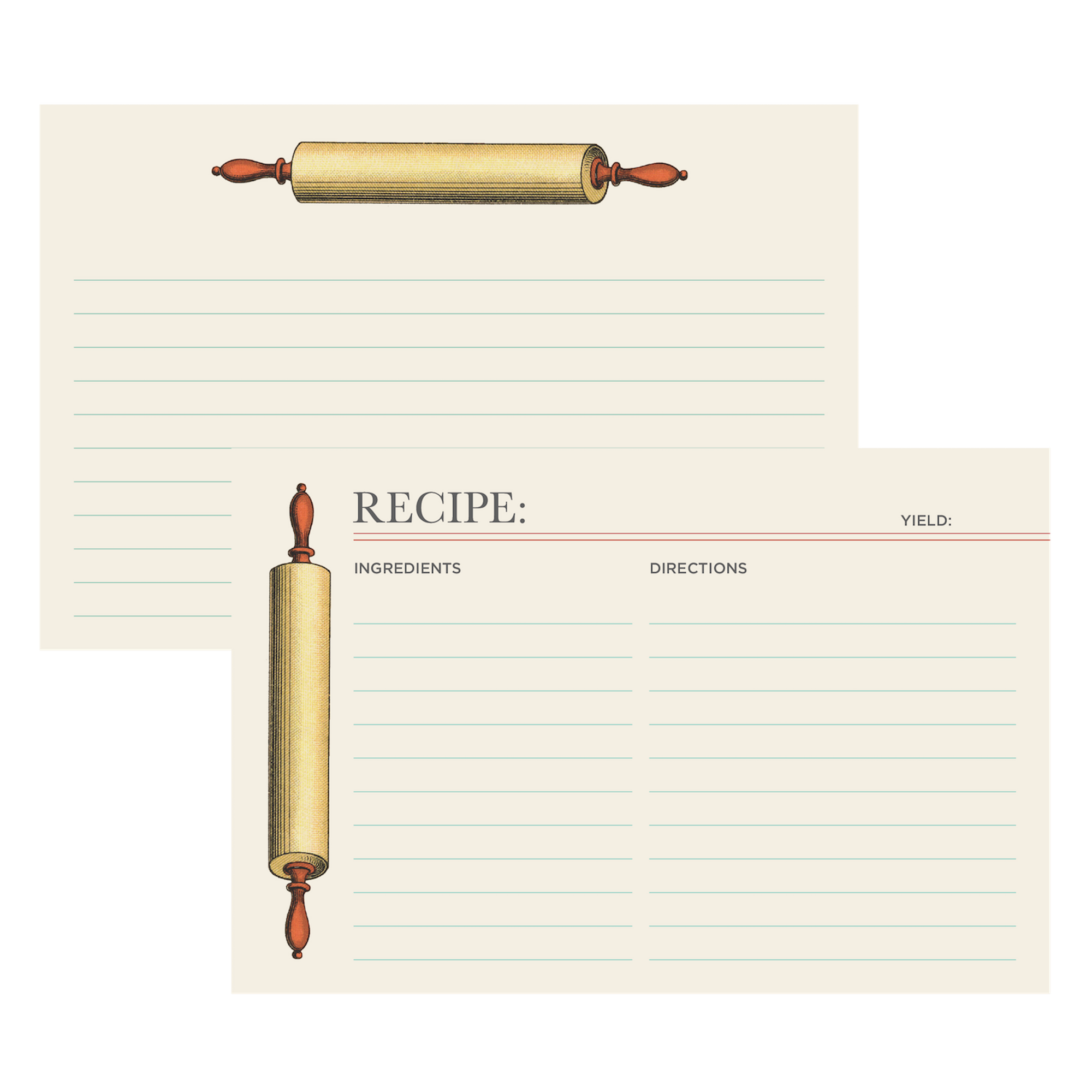 Rolling Pin Recipe Card – Hester & Cook