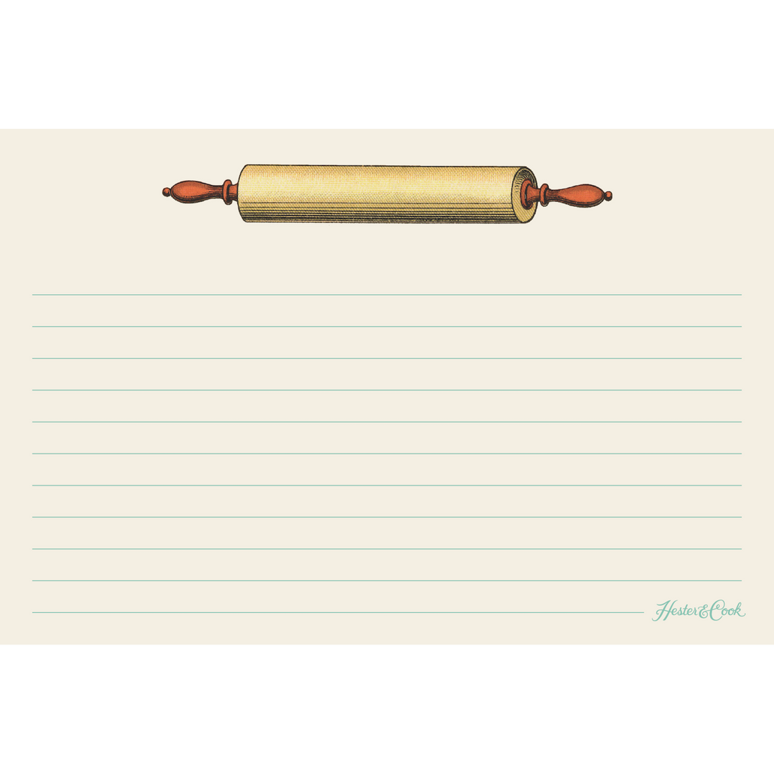 Rolling Pin Recipe Card – Hester & Cook