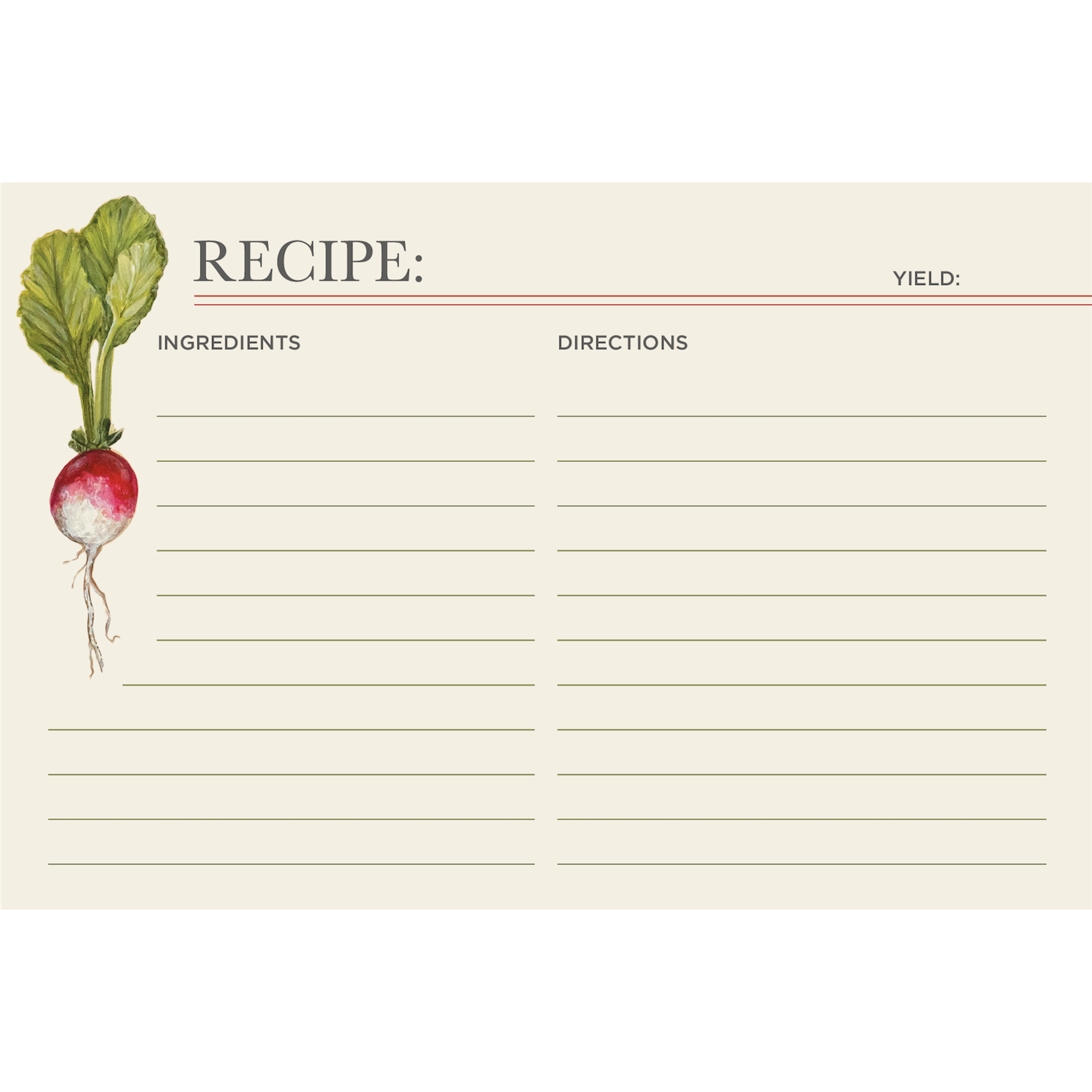 Farmers' Market Recipe Card – Hester & Cook