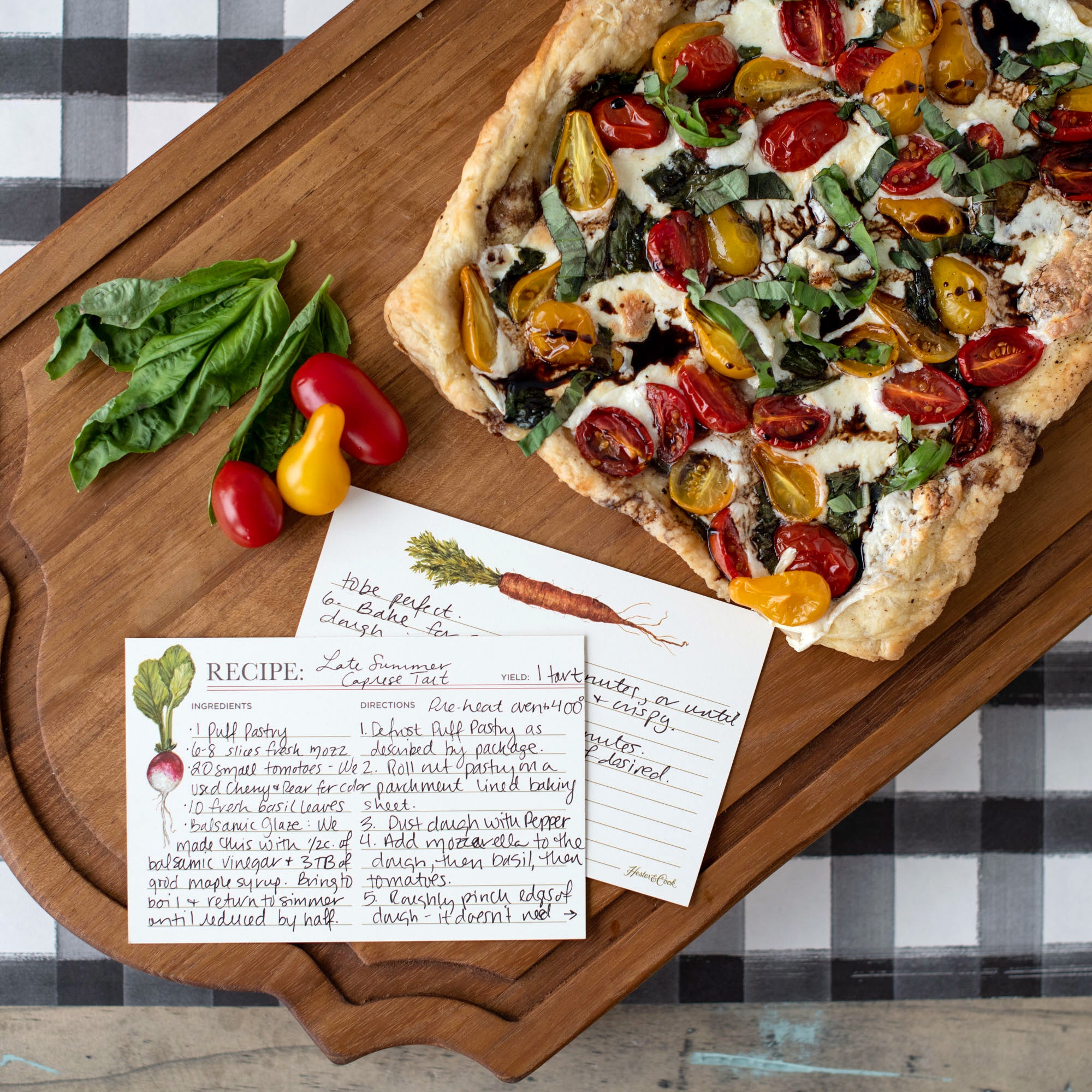 Farmers' Market Recipe Card – Hester & Cook