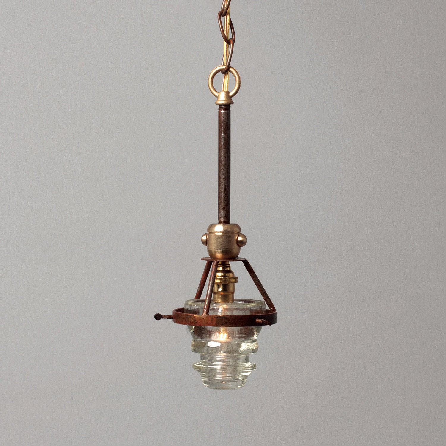 Single Telegraph Pendant Light | Custom Vintage Light Fixtures – Hester ...
