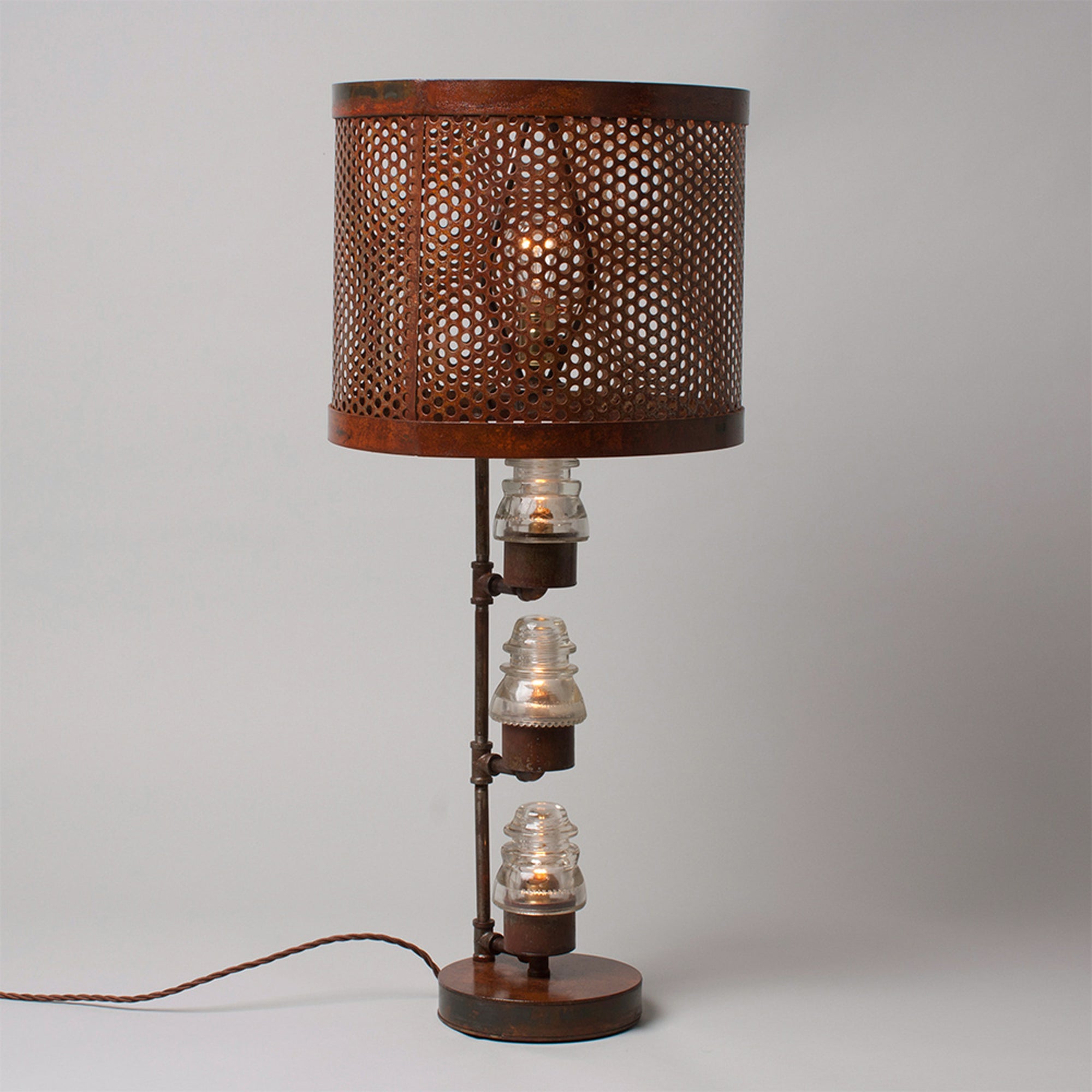 Telegraph Table Top Vintage Lamp | Custom Lighting Fixtures – Hester & Cook