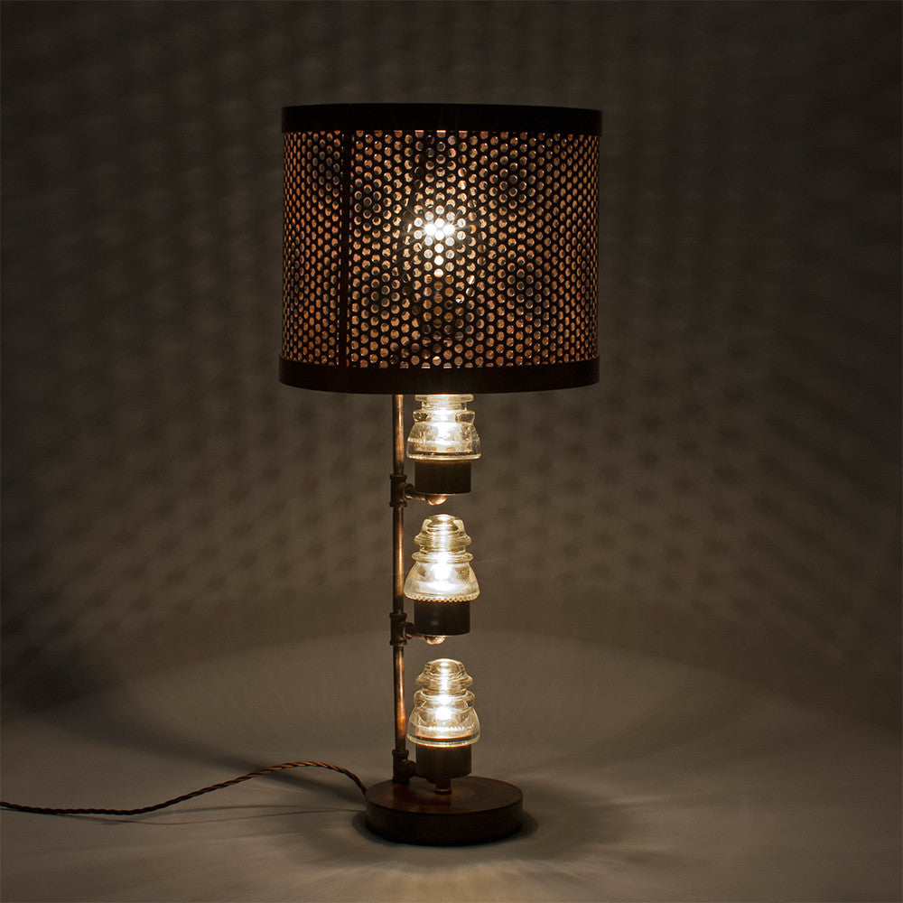 Telegraph Table Top Vintage Lamp | Custom Lighting Fixtures – Hester & Cook