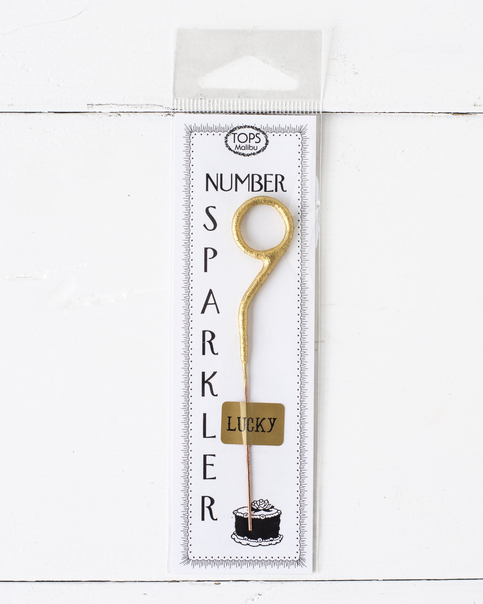 Gold Number Cake Topper Sparklers | Cake Toppers & Party Supplies ...