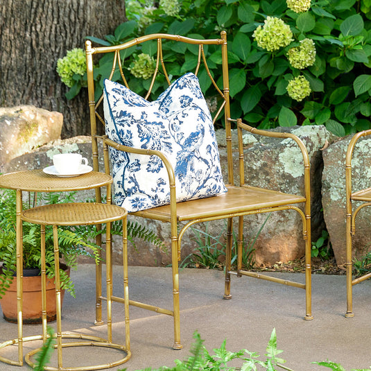 Metal Bamboo Porch Chair – Hester & Cook