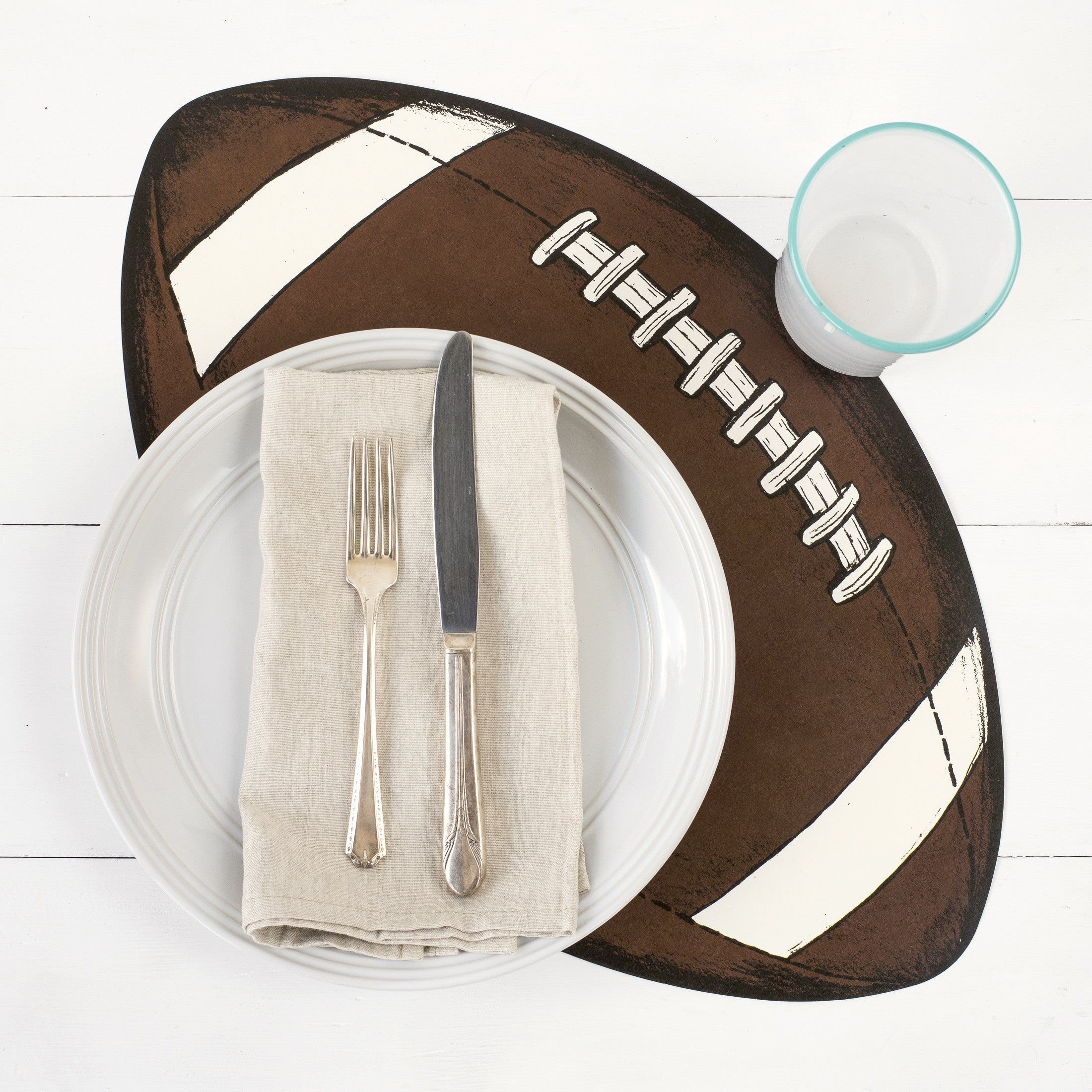 Die-cut Football Placemat – Hester & Cook