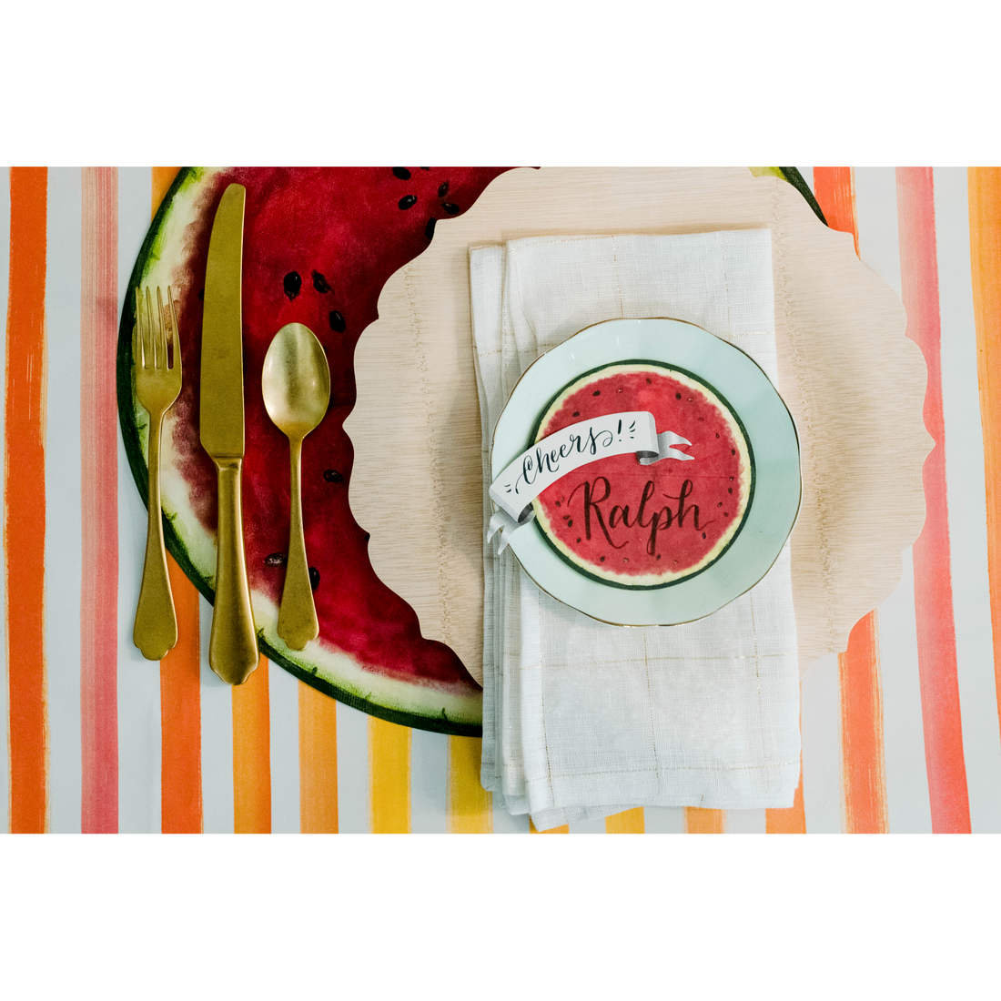 Banner Place Card – Hester & Cook