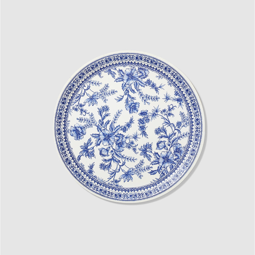 Blue French Toile Paper Party Dinnerware – Hester & Cook
