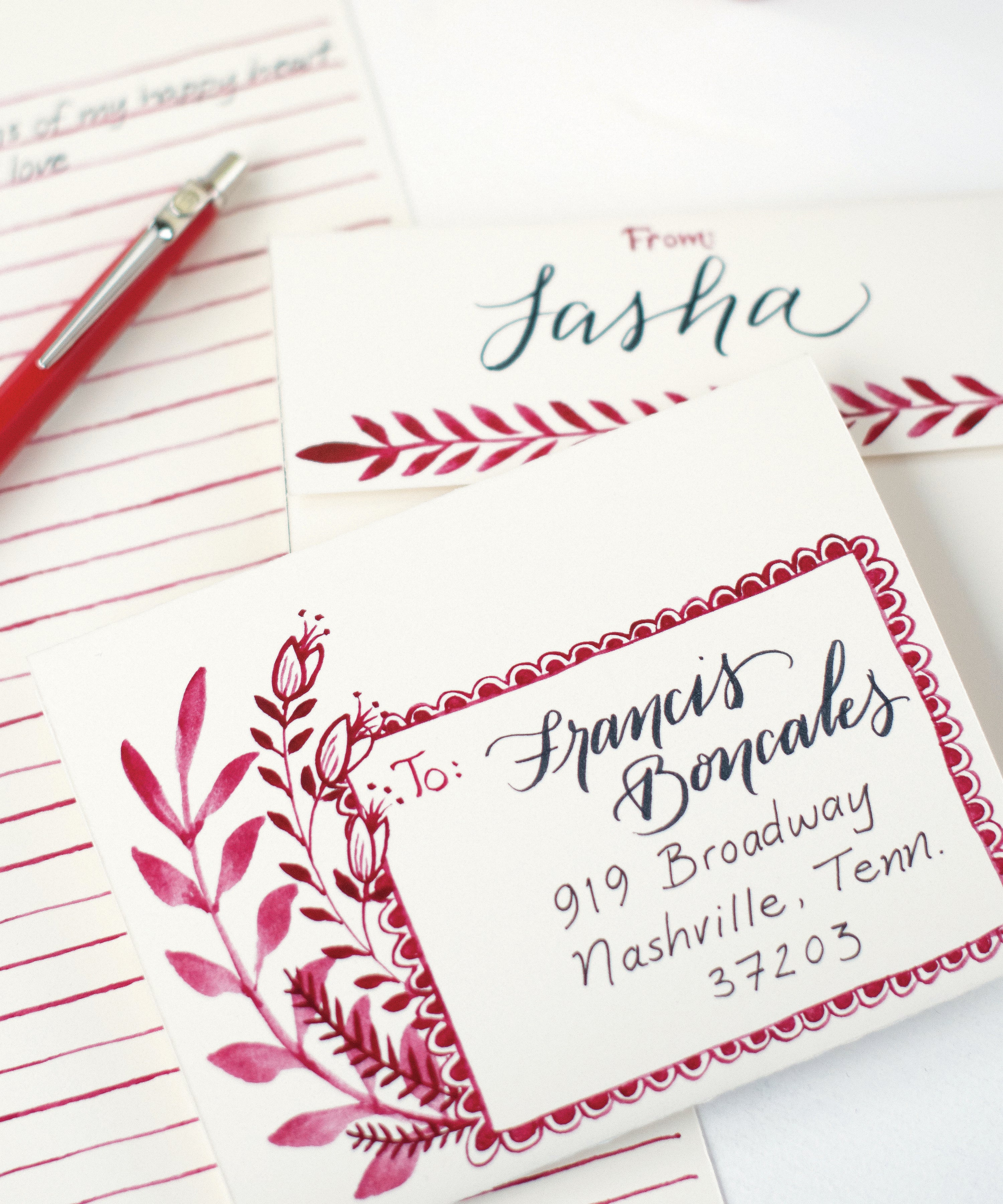 Love Letter Fold Note Card – Hester & Cook